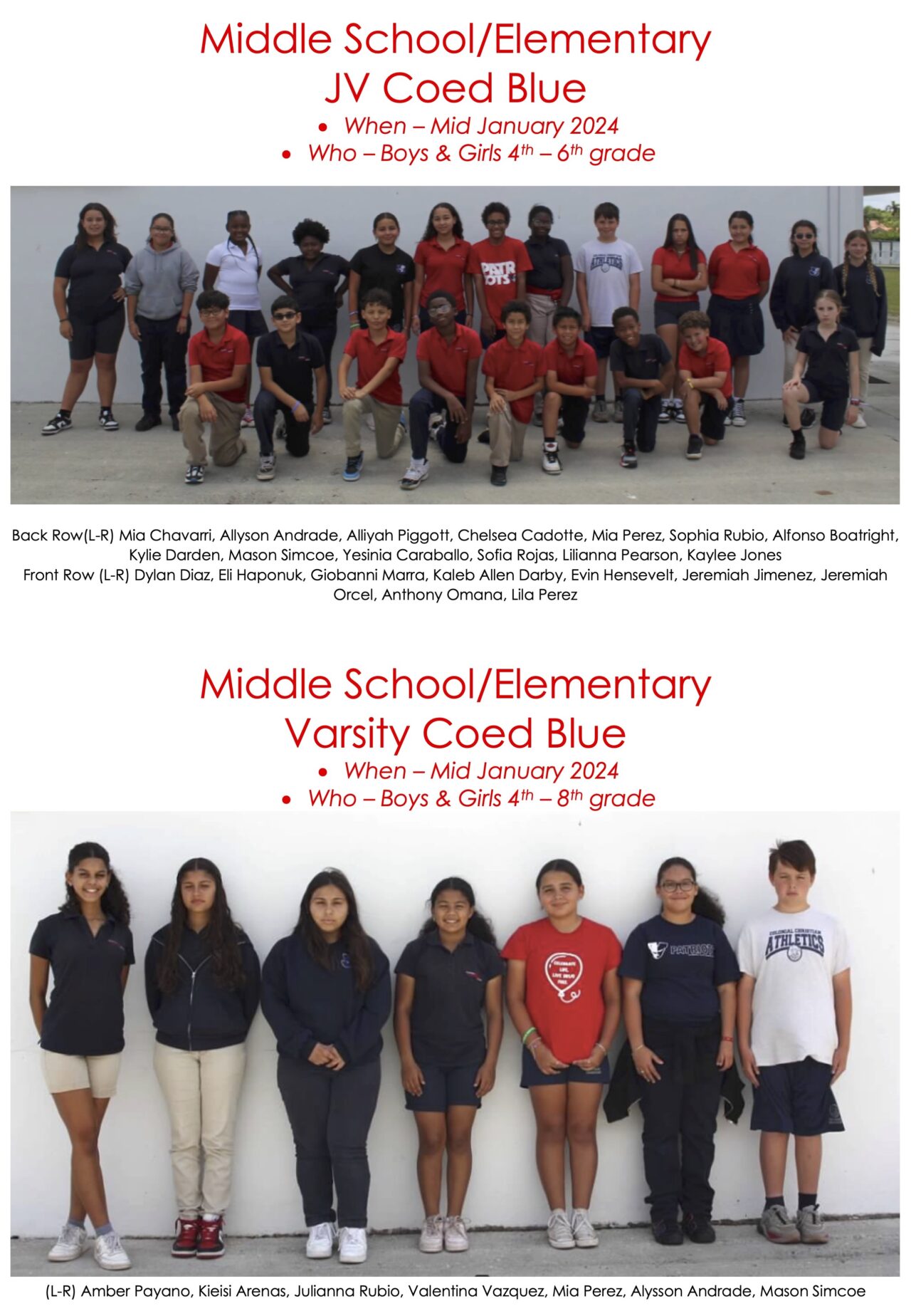 Soccer | Colonial Christian School